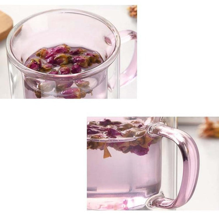 Double Wall Colored Glass Mug - Letifly Gifts Ideas – Letifly Lights ...