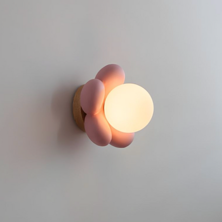 Flower Globe LED Wall Light – Letifly Lights & Decor