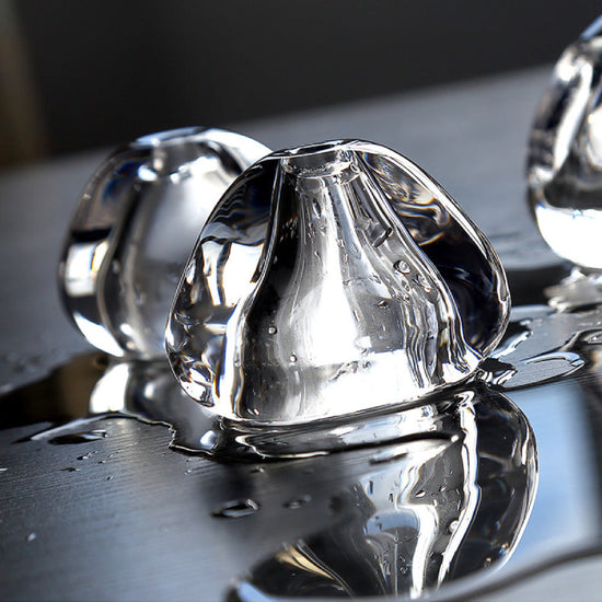 Transform Your Space with Elegant Glass Tear Drop LED Pendant Lights ...