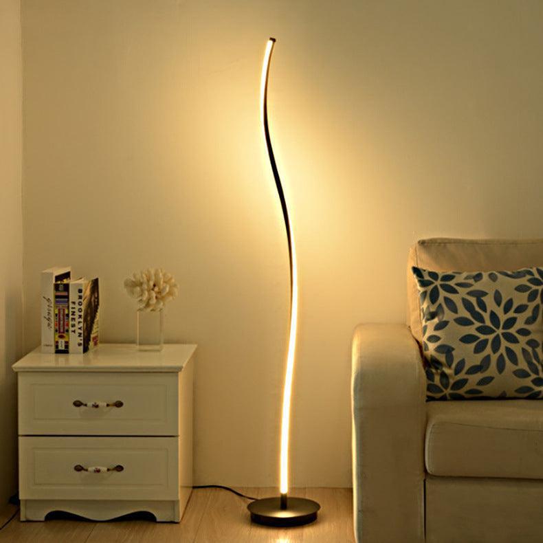 Lady Curve LED Floor Lamp – Letifly Lights & Decor