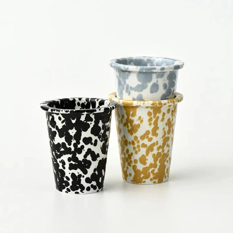 Vintage-Inspired Lydia Retro Enamel Cup | Eco-Friendly Mug Collection ...