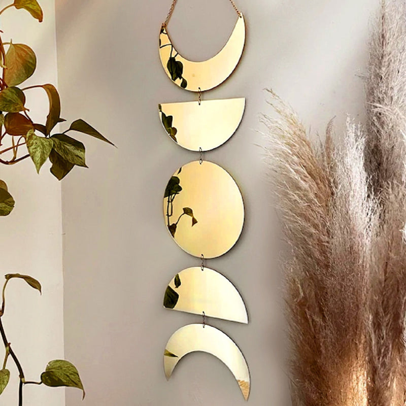 Transform Your Space with the Moon Phase Mirror Wall Accent – Letifly ...
