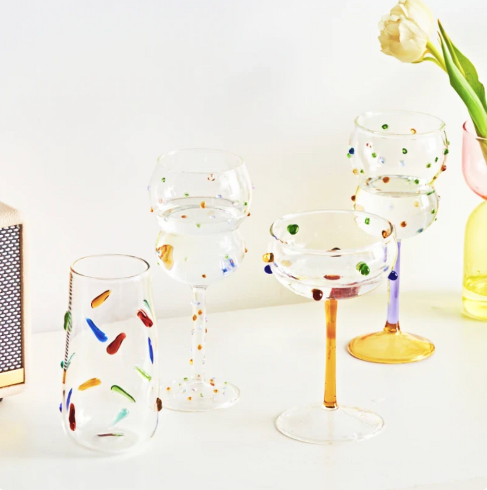Party Gems Glass & Cup: Stunning Borosilicate Glassware for Your ...