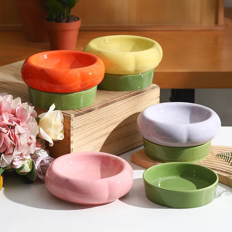 Paws & Sip Ceramic Pet Bowl – Letifly Lights & Decor