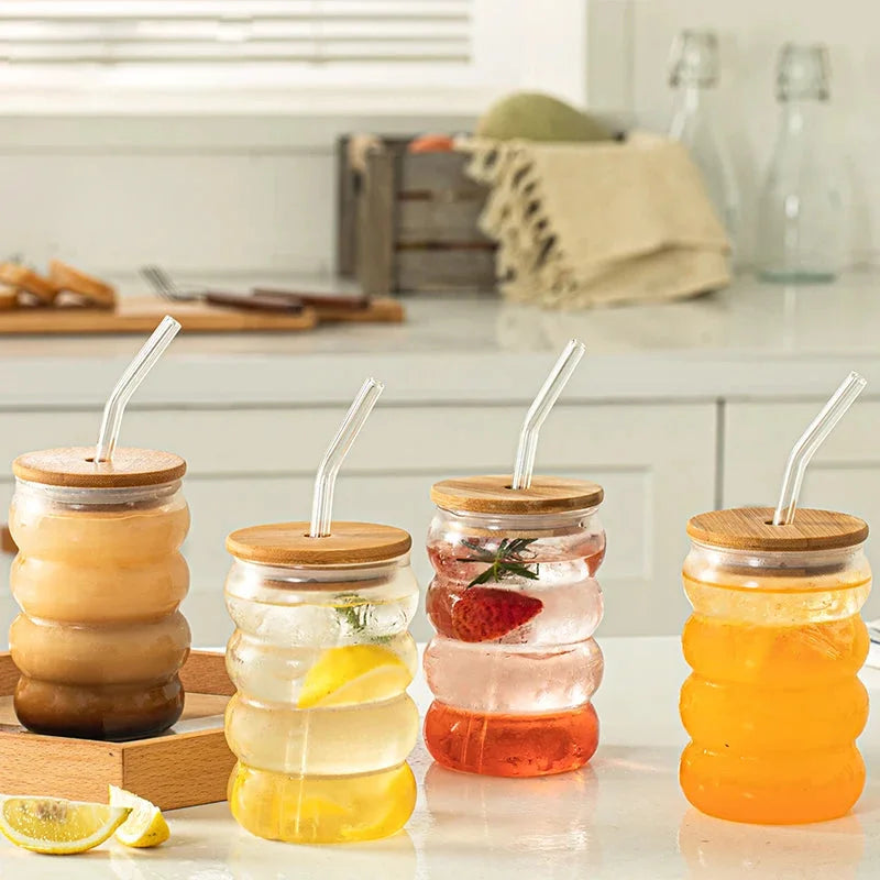 Bubble Beam Glass Cup – Letifly Lights & Decor