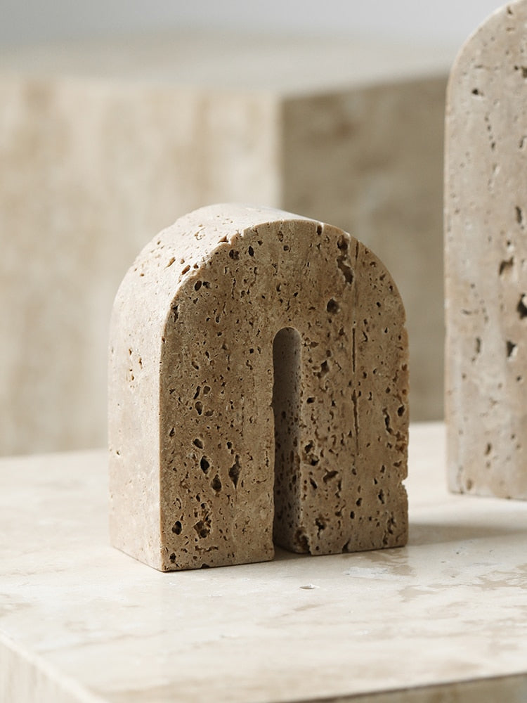 Elevate Your Reading Space with the U Tower Stone Book Stand Holder