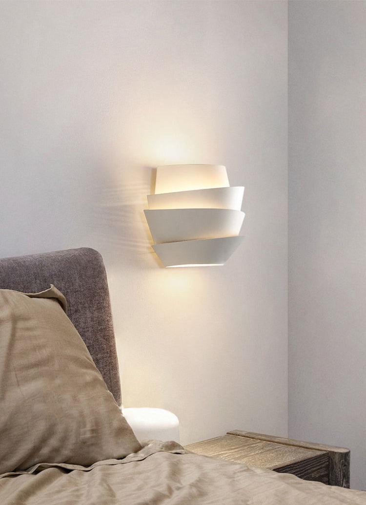White Space LED Wall Lamp: Elegant, Modern, Hardwired Lighting Solution ...