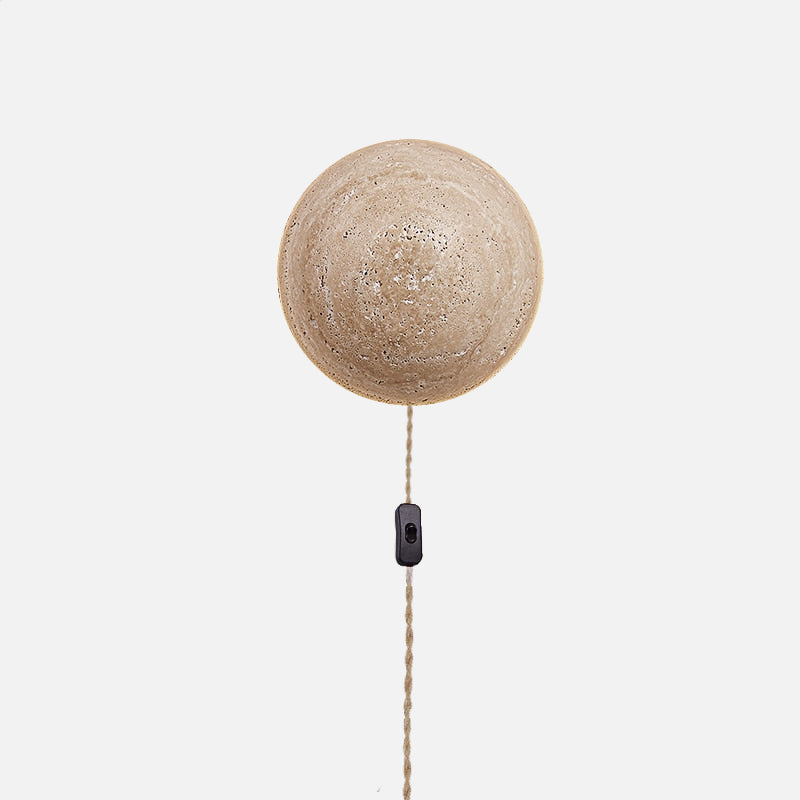 Illuminate Your Space with Elegance: Ora Stone Orbit LED Wall Lamp