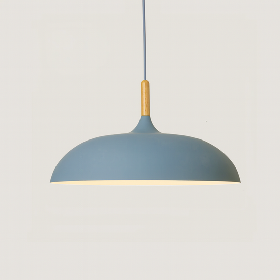 Soft Pastel LED Pendant Lights in Metal & Wood – Modern Lighting ...