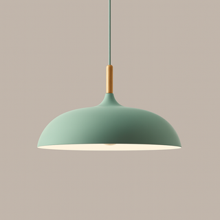 Soft Pastel LED Pendant Lights in Metal & Wood – Modern Lighting ...