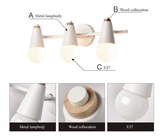 Ari Wall Lamp LED - LED light – Letifly Lights & Decor