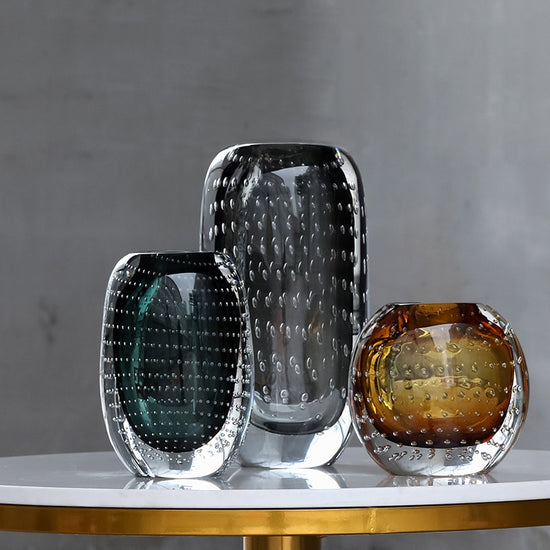 Babel Luxury Murano Glass Vase: Exquisite High-Quality Desktop Décor ...
