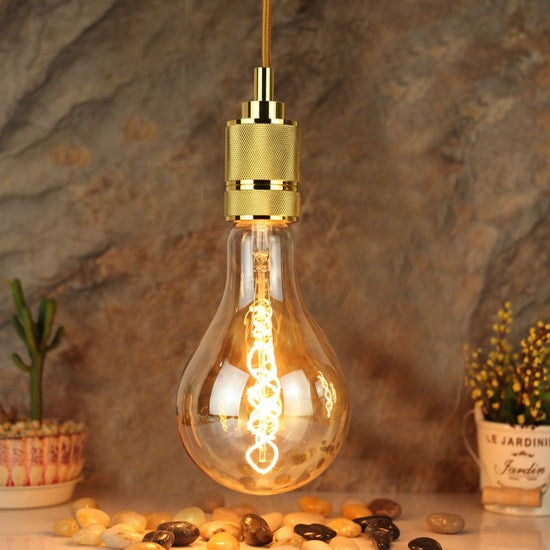 Blown Glass Dimmable LED Edison Filament Light Bulbs LED - LED light ...