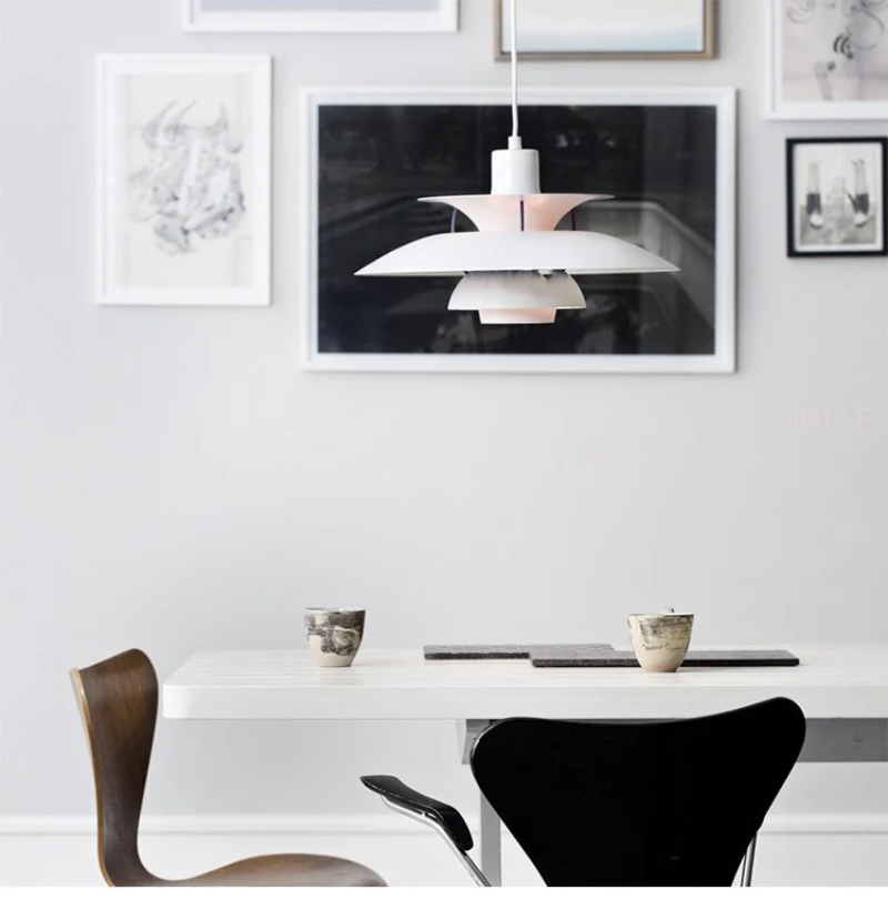 Colored Layered Pendant light LED PH 5
