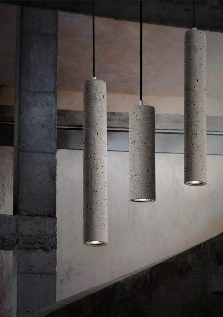 Concrete Pendant Light LED - LED light