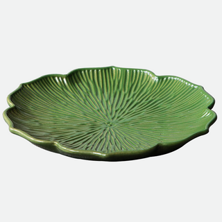 French Leaf Nature Inspired Plates: Ceramic Artistry for Exquisite ...