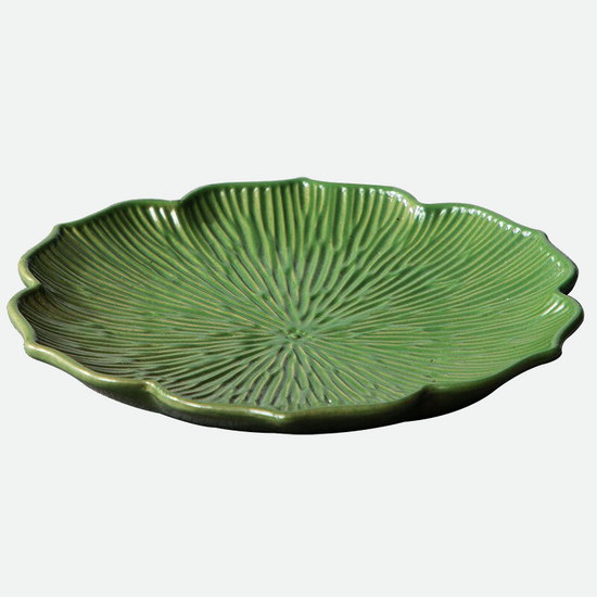 French Leaf Nature Inspired Plates: Ceramic Artistry for Exquisite ...