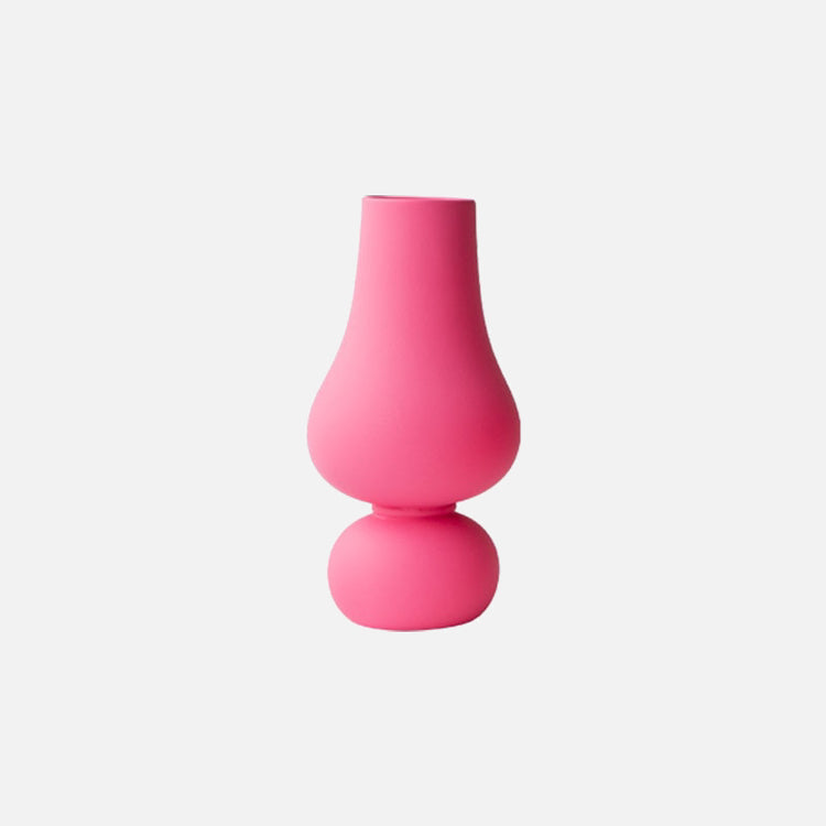 Fuchsia Abstract Ceramic Vase – Stunning Décor Centerpiece for Every ...