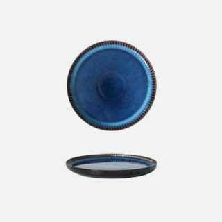 Indigo Stripe Ceramic Porcelain Bowls – Letifly Lights & Decor
