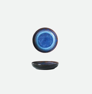 Indigo Stripe Ceramic Porcelain Bowls – Letifly Lights & Decor