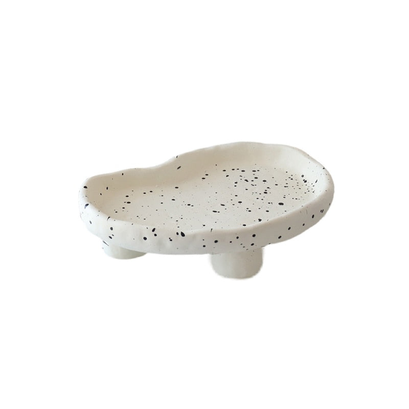 Ink Spots Footed Catch All Tray