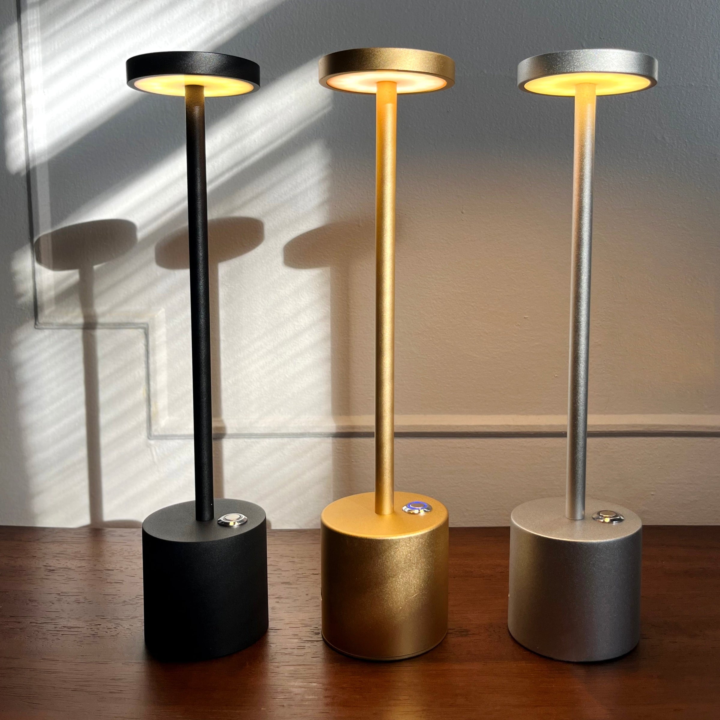 Loft LED Cordless Table Lamp 13.4in | Letifly Lights & Decor