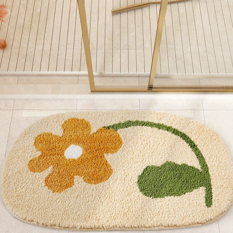 Marigold Flower Bath Mat – Letifly Lights & Decor