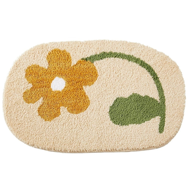 Marigold Flower Bath Mat – Letifly Lights & Decor