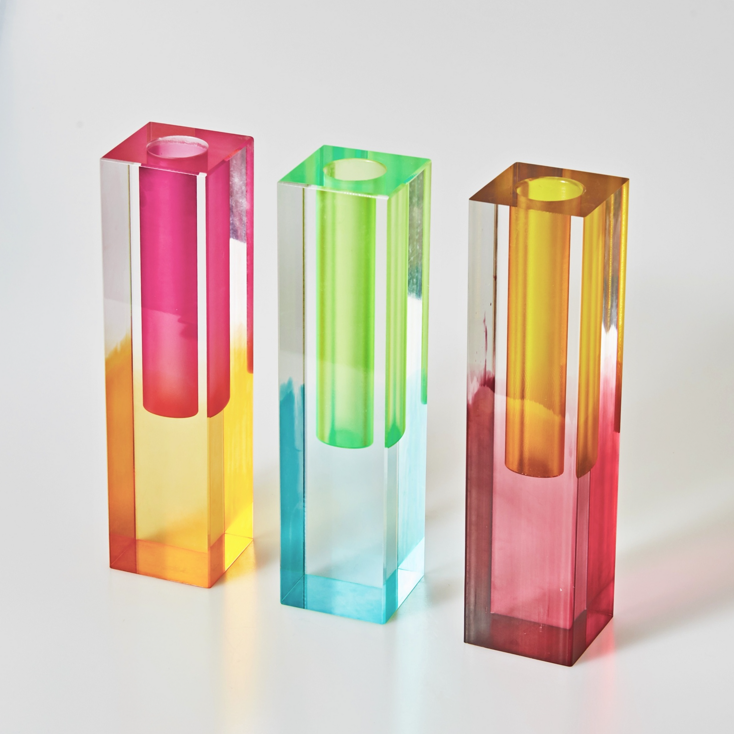 Modern Prism Acrylic Vase & Desktop Organizer – Letifly Lights & Decor