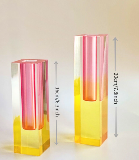 Modern Prism Acrylic Vase & Desktop Organizer – Letifly Lights & Decor