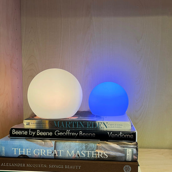 Moon Globe Cordless LED Table Lamp with Rechargeable Batteries ...