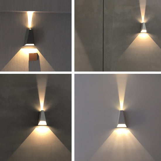Pyramid Waterproof Wall Lamp 6.8in | Letifly Lights & Decor