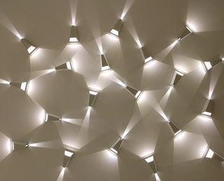 Pyramid Waterproof Wall Lamp 6.8in | Letifly Lights & Decor
