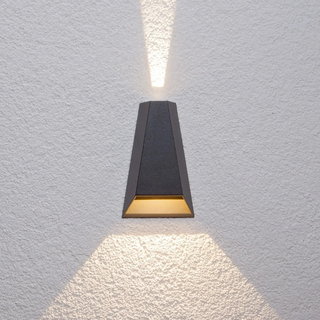 Pyramid Waterproof Wall Lamp 6.8in | Letifly Lights & Decor