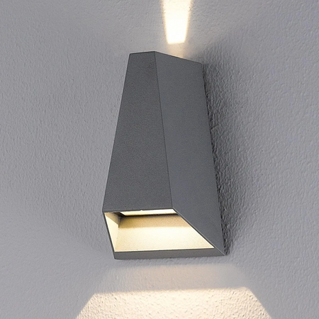 Pyramid Waterproof Wall Lamp 6.8in | Letifly Lights & Decor