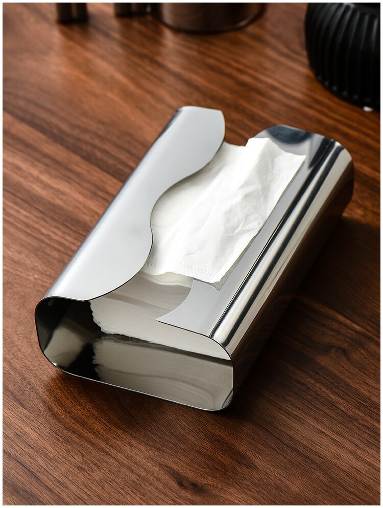 Discover the Range Wave Stainless Steel Tissue Box: Elegant and Functional