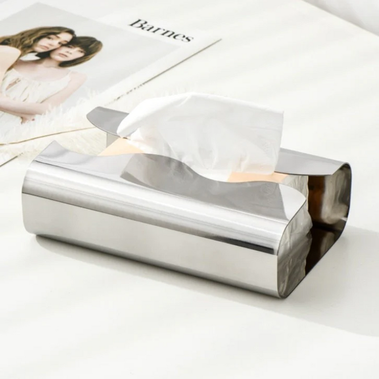 Discover the Range Wave Stainless Steel Tissue Box: Elegant and ...