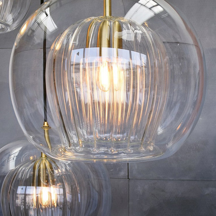 Ripple Glass Cocoon Pendant Light LED - LED light – Letifly Lights & Decor