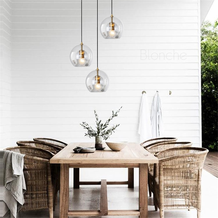 Ripple Glass Cocoon Pendant Light LED - LED light – Letifly Lights & Decor