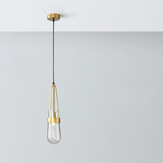 Drop Glass Pendant Lamp LED - LED light – Letifly Lights & Decor