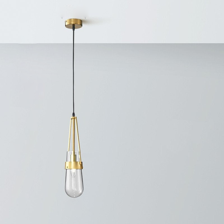 Drop Glass Pendant Lamp LED - LED light – Letifly Lights & Decor