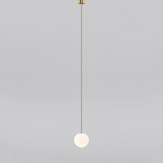 Single Globe Brass Pendant LED - LED light – Letifly Lights & Decor