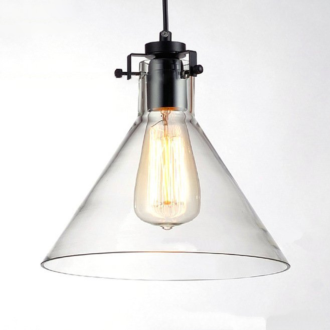 Tao Clear Glass Hanging LED Pendant Light