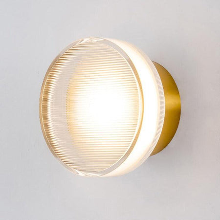Tap Wall Lamp 5.3in Aluminum Plexy | Letifly Lights & Decor