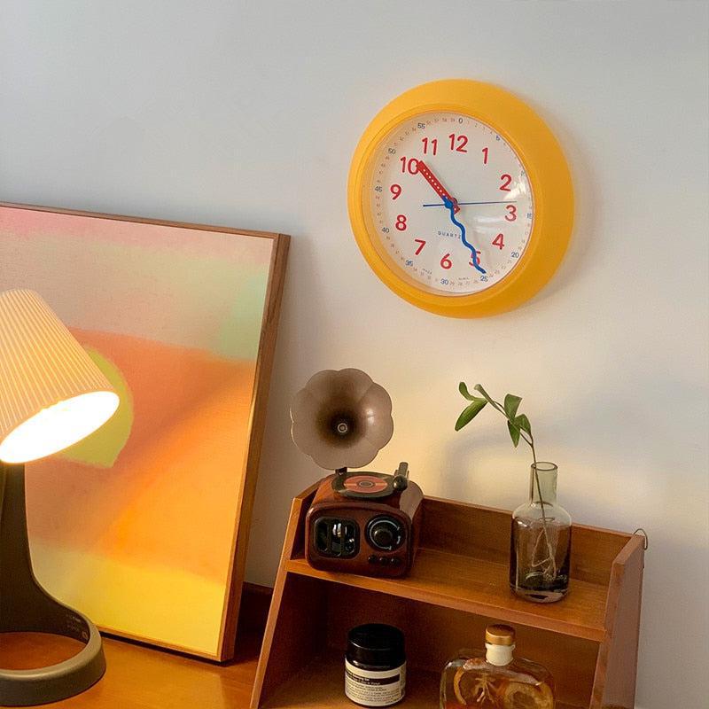 Vintage Time Flies Retro Wall Clock: Nostalgic Timepiece for Home Decor ...